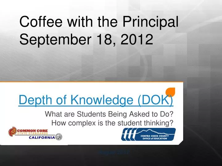 PPT - Depth of Knowledge (DOK) PowerPoint Presentation, free download ...