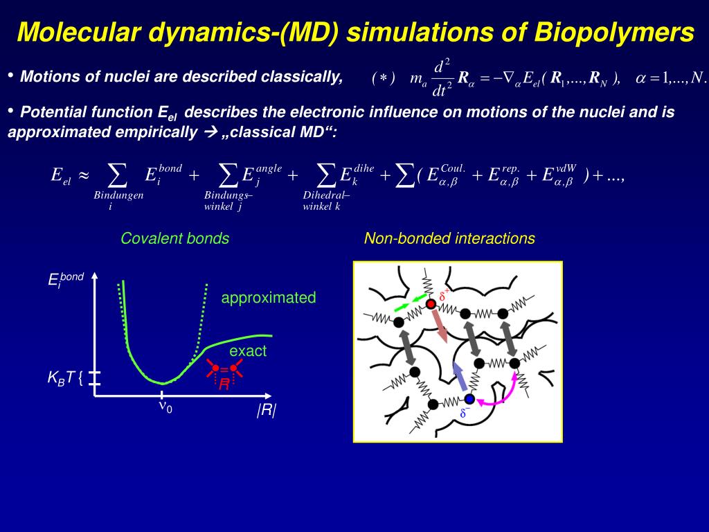 Ppt Molecular Dynamics Simulations Powerpoint Presentation Free