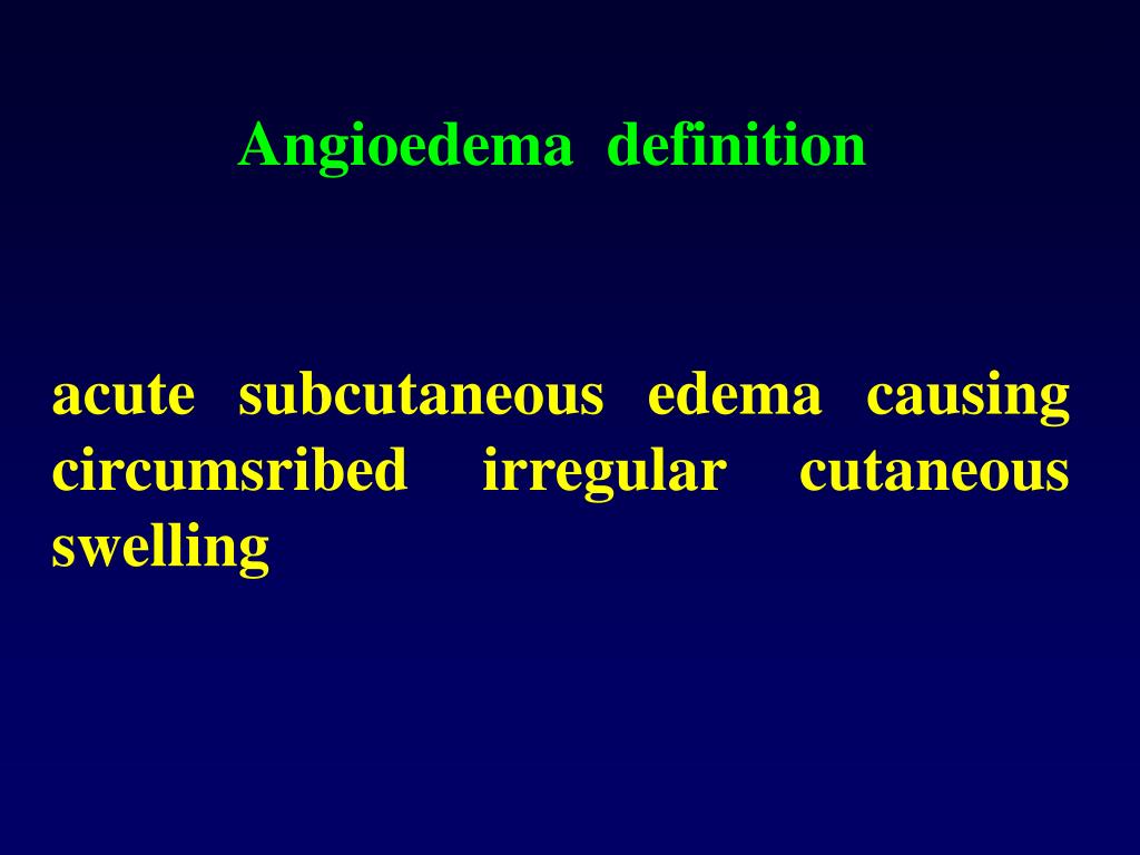 PPT - Allergic diseases – anaphylaxis a nd anaphylactoid reactions ...