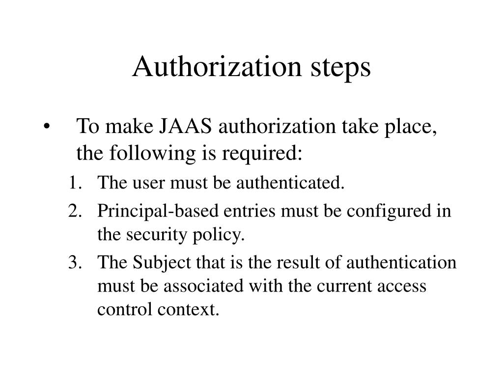 Ppt Java Authentication And Authorization Service Jaas Powerpoint Presentation Id5164714