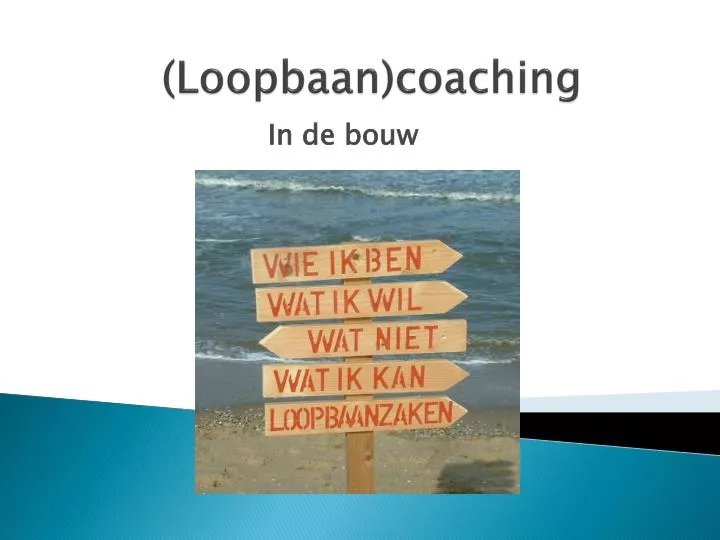 PPT - (Loopbaan) coaching PowerPoint Presentation, free download - ID:5165027