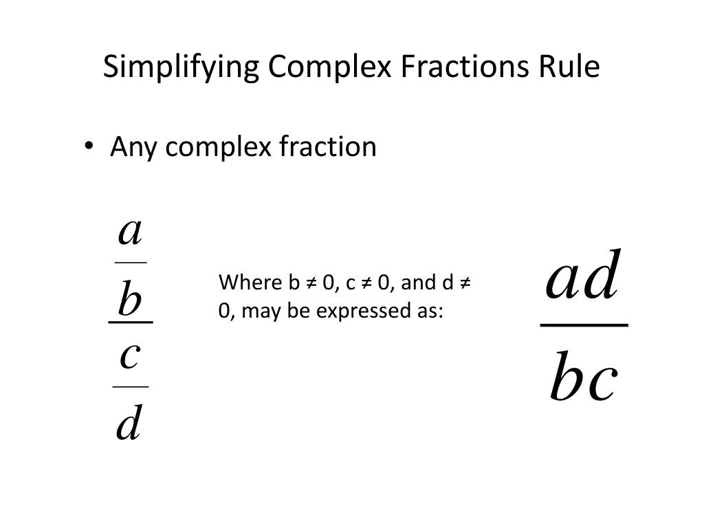 PPT Complex Fractions PowerPoint Presentation Free Download ID 5165454 PPT Complex Fractions PowerPoint Presentation Free Download ID 5165454