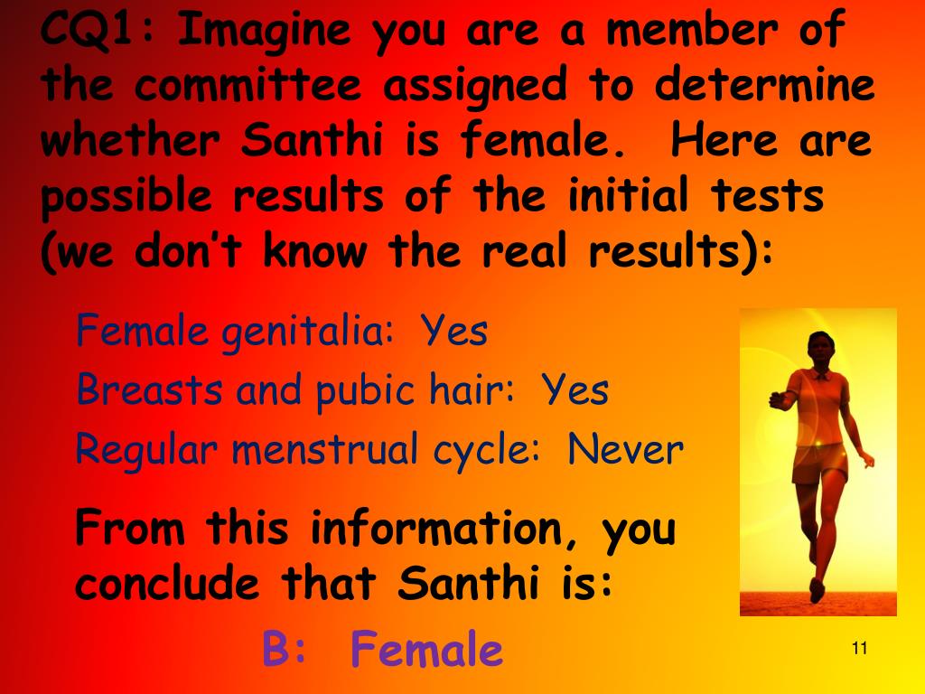 Ppt Cross Dressing Or Crossing Over Sex Testing Of Women Athletes
