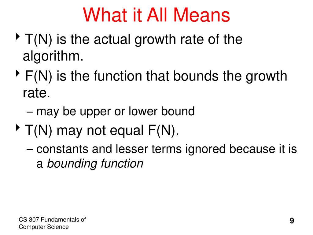 Ppt Asymptotic Analysis Of Algorithms How To Evaluate Your Programming Power Tools