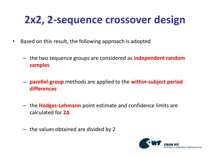PPT - Inference for the Location Shift in 3x3 Crossover Studies: the ...