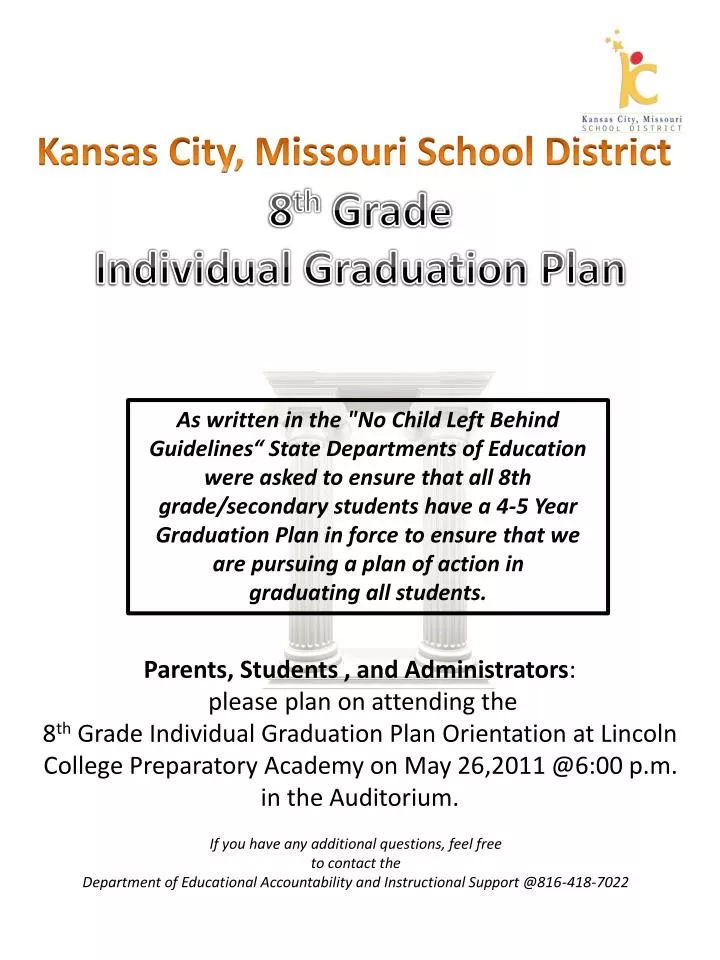 PPT - 8 th Grade Individual Graduation Plan PowerPoint Presentation ...
