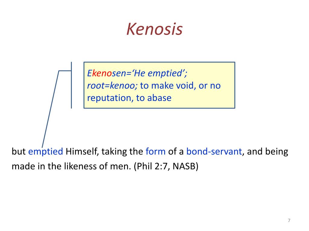 PPT - The Kenosis Hymn and the servanthood of Christ PowerPoint ...