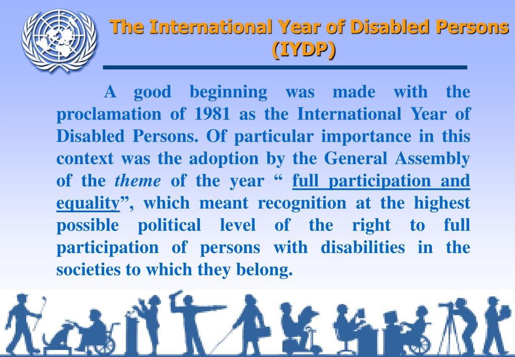 PPT - Celebration of the International Day of People with Disabilities ...