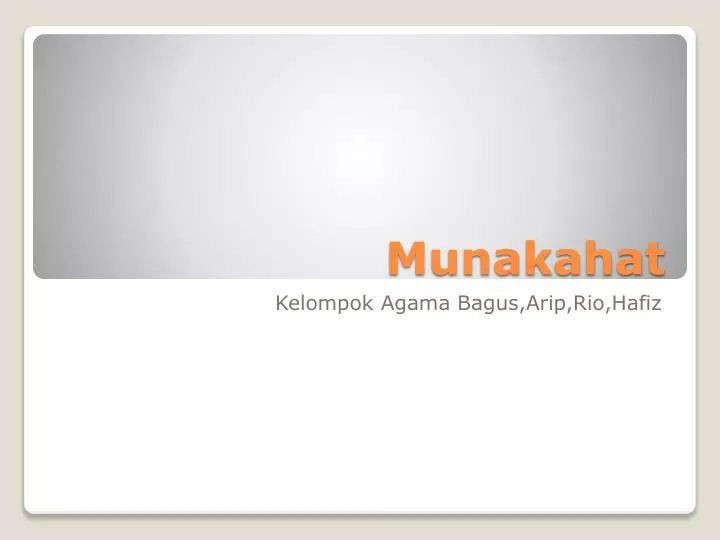 PPT - Munakahat PowerPoint Presentation, free download - ID:5170278