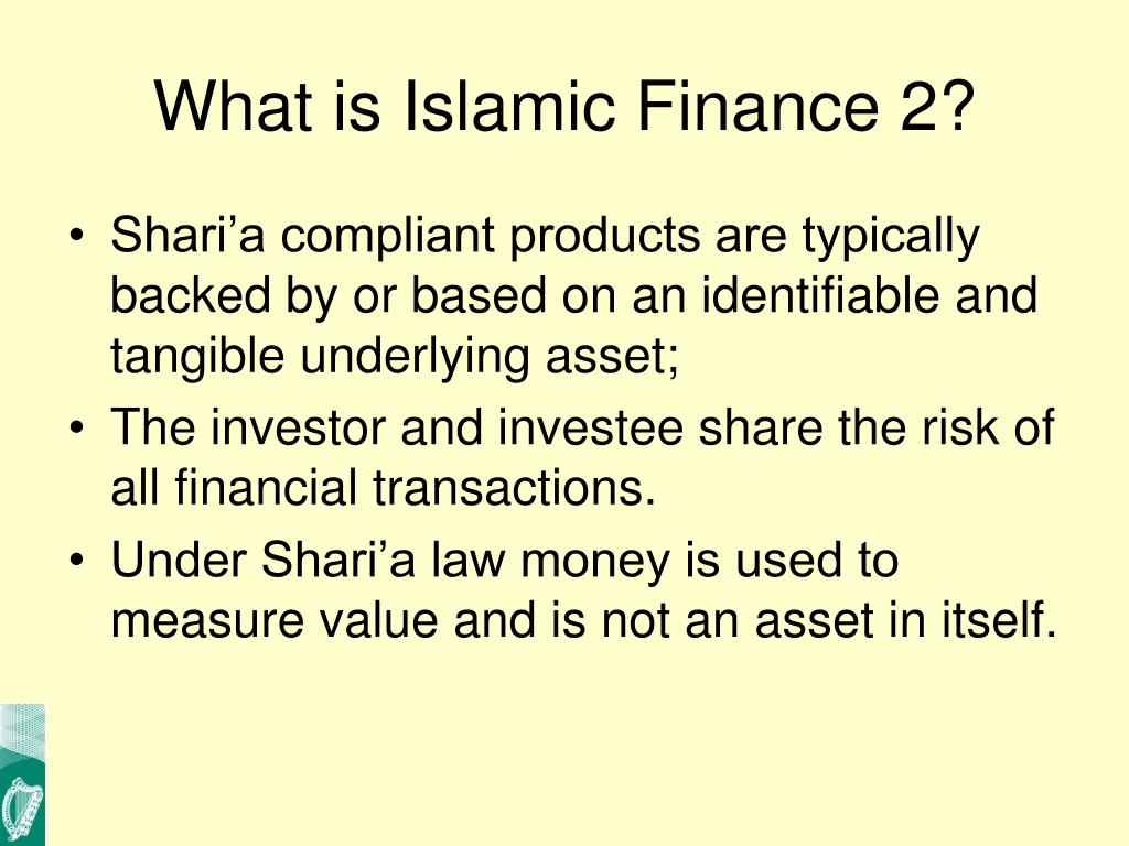 PPT - Islamic Finance: An opportunity for Ireland PowerPoint ...