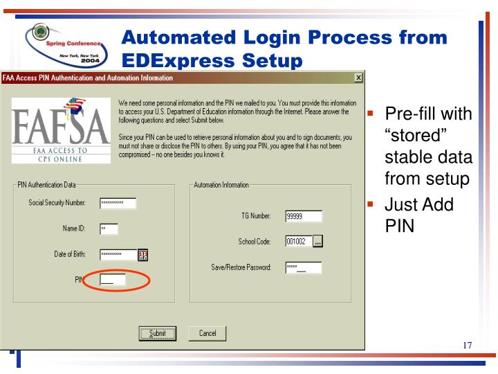 PPT - Using FAA Access to CPS Online to Request ISIRs from the New ISIR ...