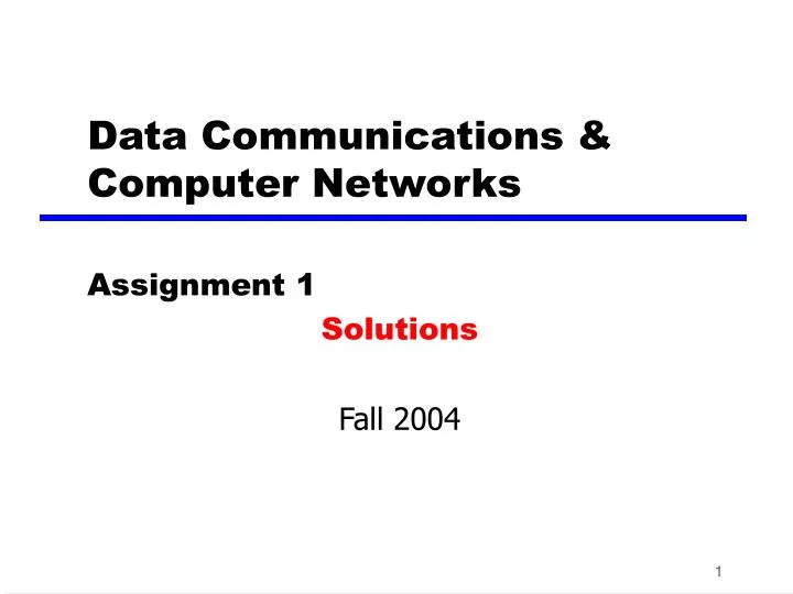 PPT - Data Communications & Computer Networks PowerPoint Presentation ... PPT - Data Communications & Computer Networks PowerPoint Presentation ...