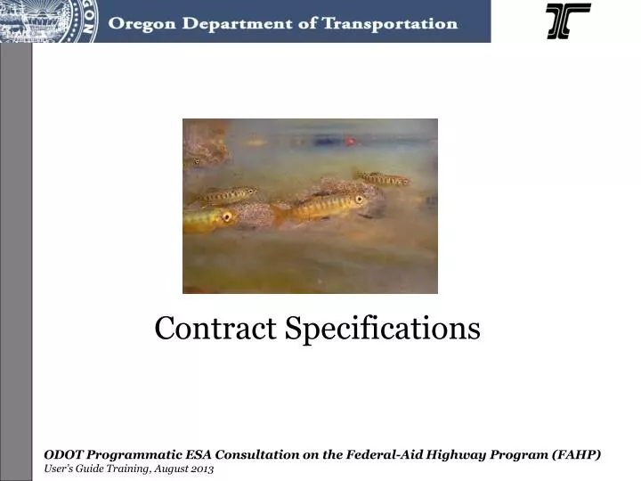 PPT - Contract Specifications PowerPoint Presentation, free download ...