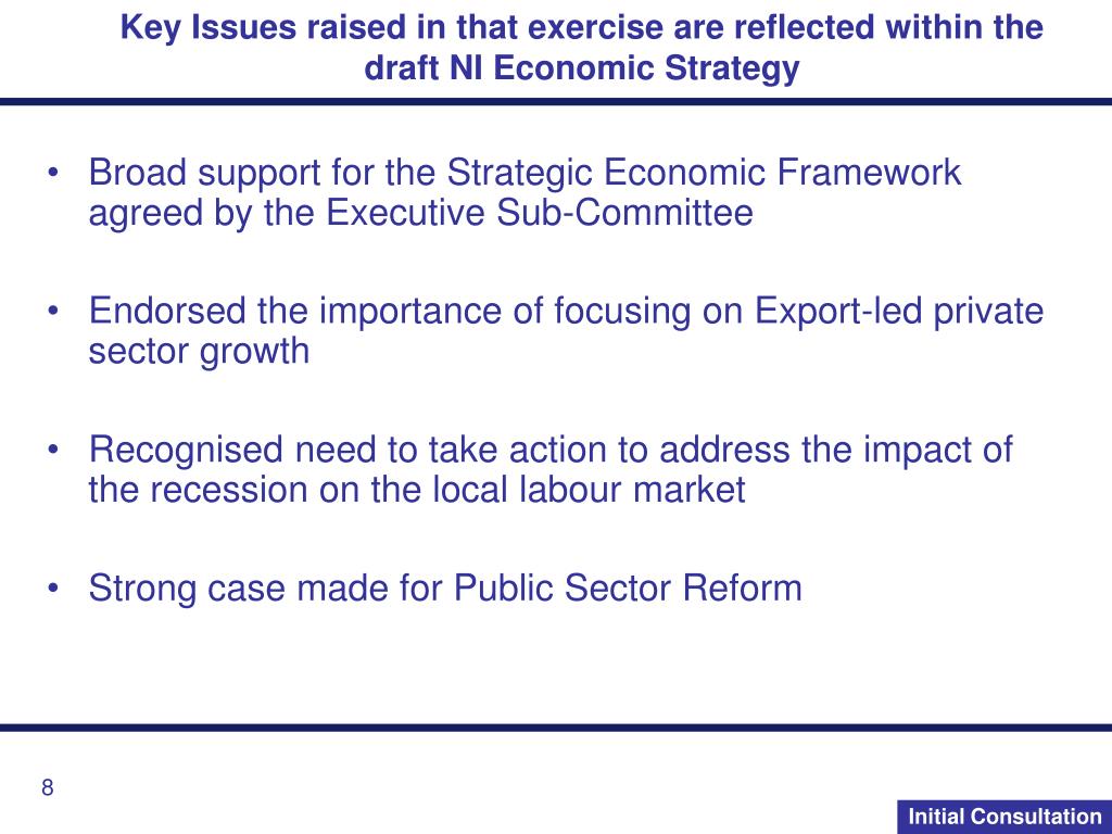 PPT - NI Economic Strategy Public Consultation NICVA David Sterling ...