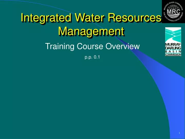 PPT - Integrated Water Resources Management PowerPoint Presentation ...