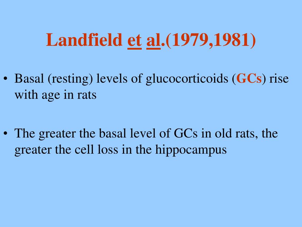 Ppt Stress Glucocorticoids And Your Brain Powerpoint Presentation