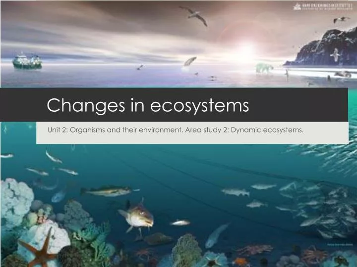 PPT - Changes in ecosystems PowerPoint Presentation, free download - ID ...