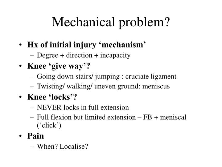 PPT - Knee Examination PowerPoint Presentation - ID:5175948
