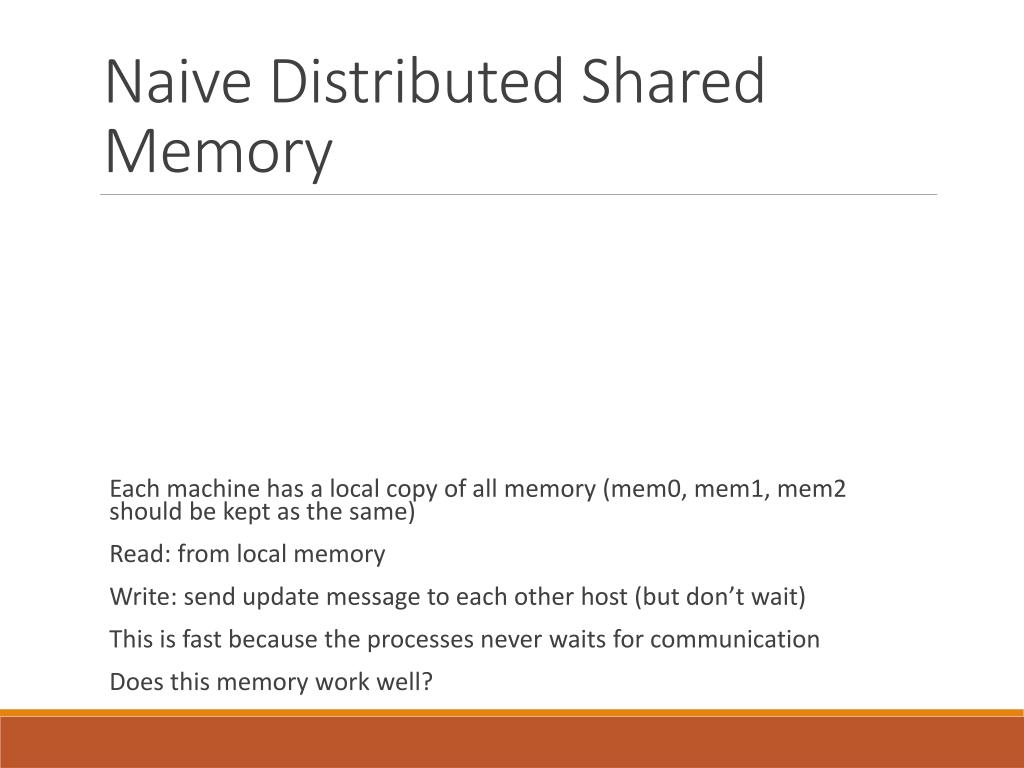 PPT - Distributed Shared Memory and Sequential Consistency PowerPoint ... PPT - Distributed Shared Memory and Sequential Consistency PowerPoint ...