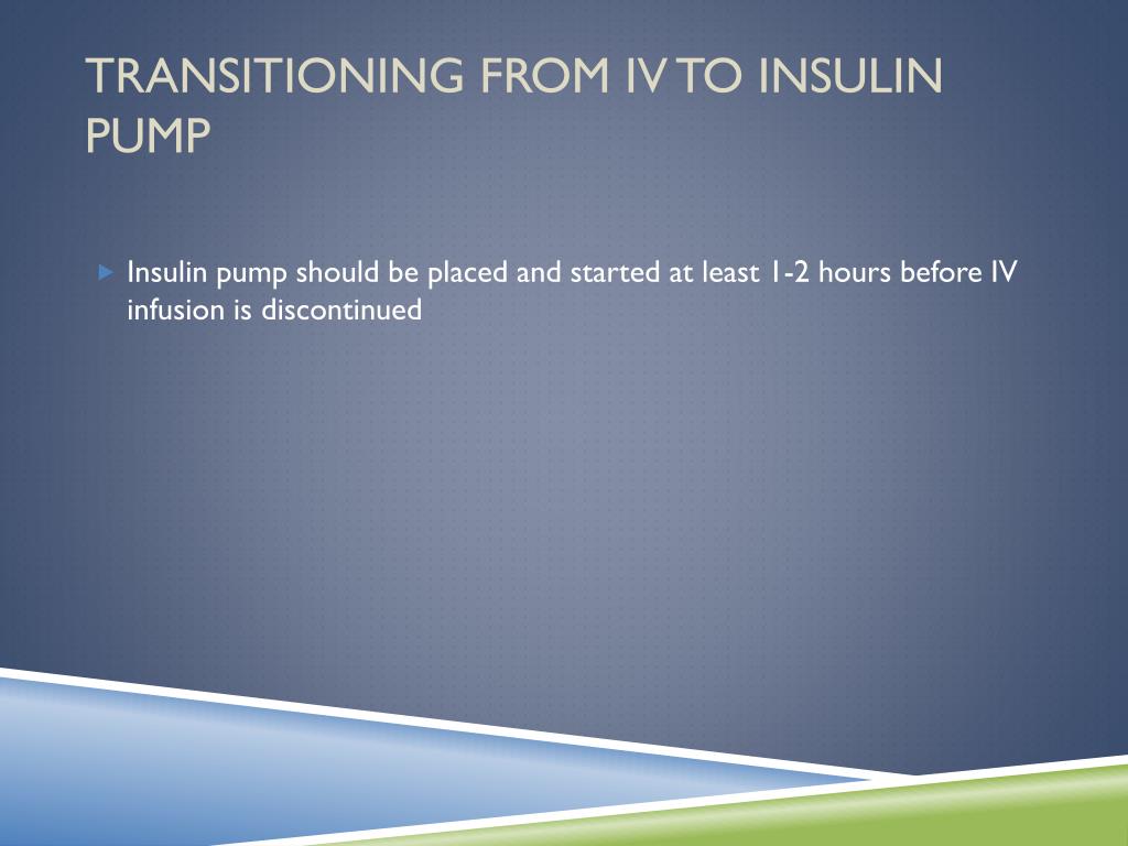 PPT - Management of the hospitalized type I DIABETIC patient PowerPoint ...