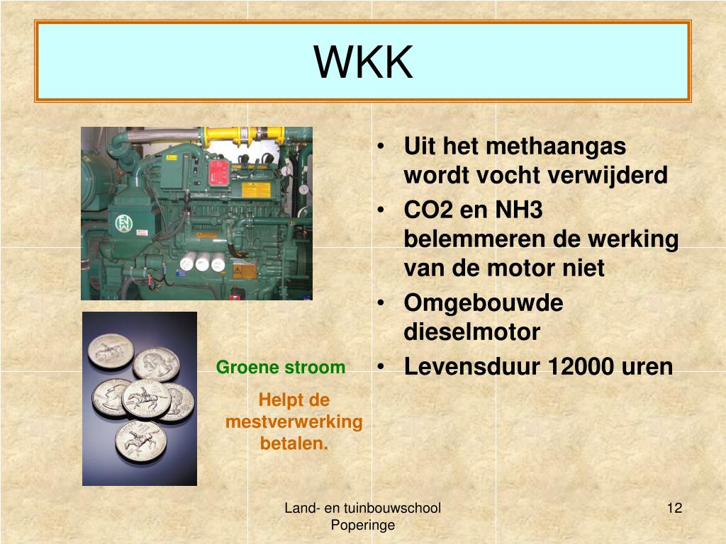PPT - Methaangas productie maakt mestverwerking betaalbaar PowerPoint ...