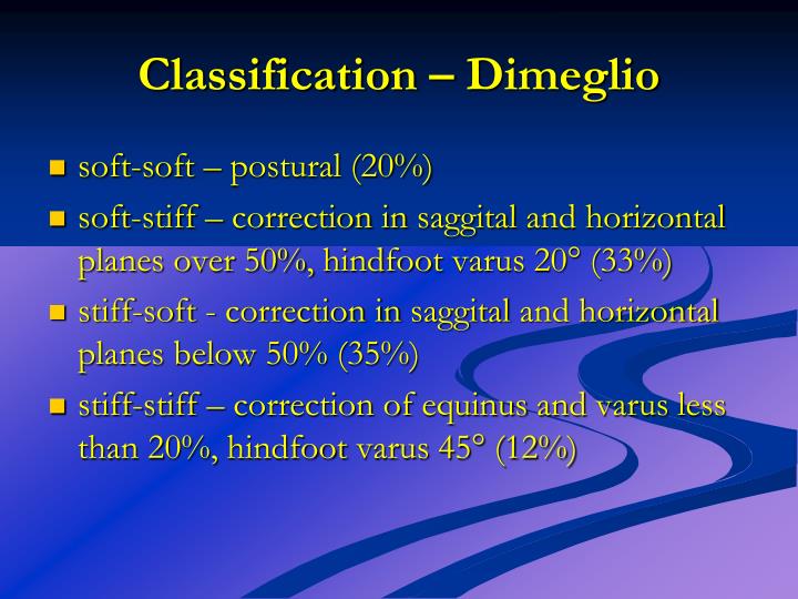 PPT - Clubfoot Deformation of the shape of the foot and impairment of ...