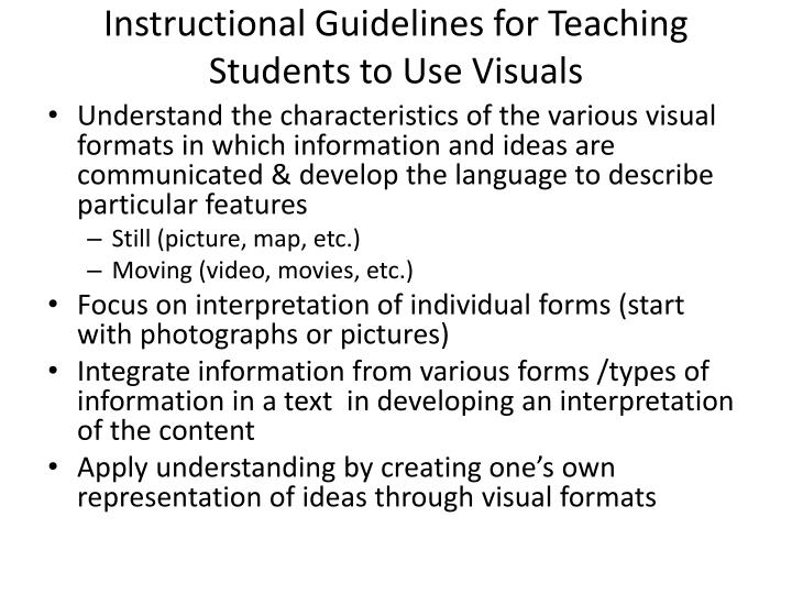 PPT - Visual Literacy – Key to Comprehension PowerPoint Presentation ...