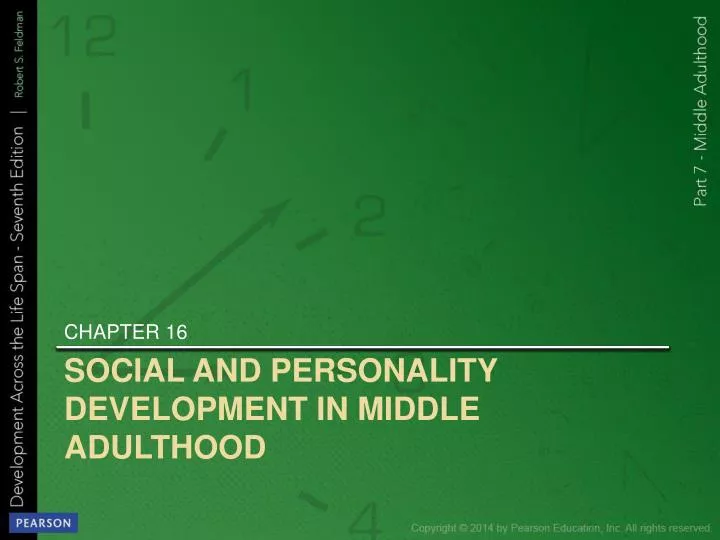 PPT - SOCIAL AND PERSONALITY DEVELOPMENT IN MIDDLE ADULTHOOD PowerPoint ...