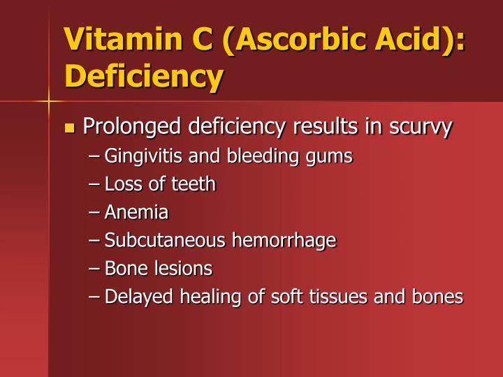 PPT - Vitamins Deficiencies & Toxicities PowerPoint Presentation - ID ...