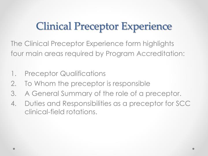 PPT - Paramedic Clinical & Field Preceptor Training PowerPoint ...