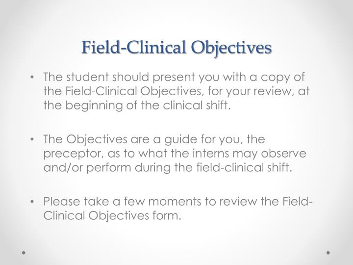 PPT - Paramedic Clinical & Field Preceptor Training PowerPoint ...
