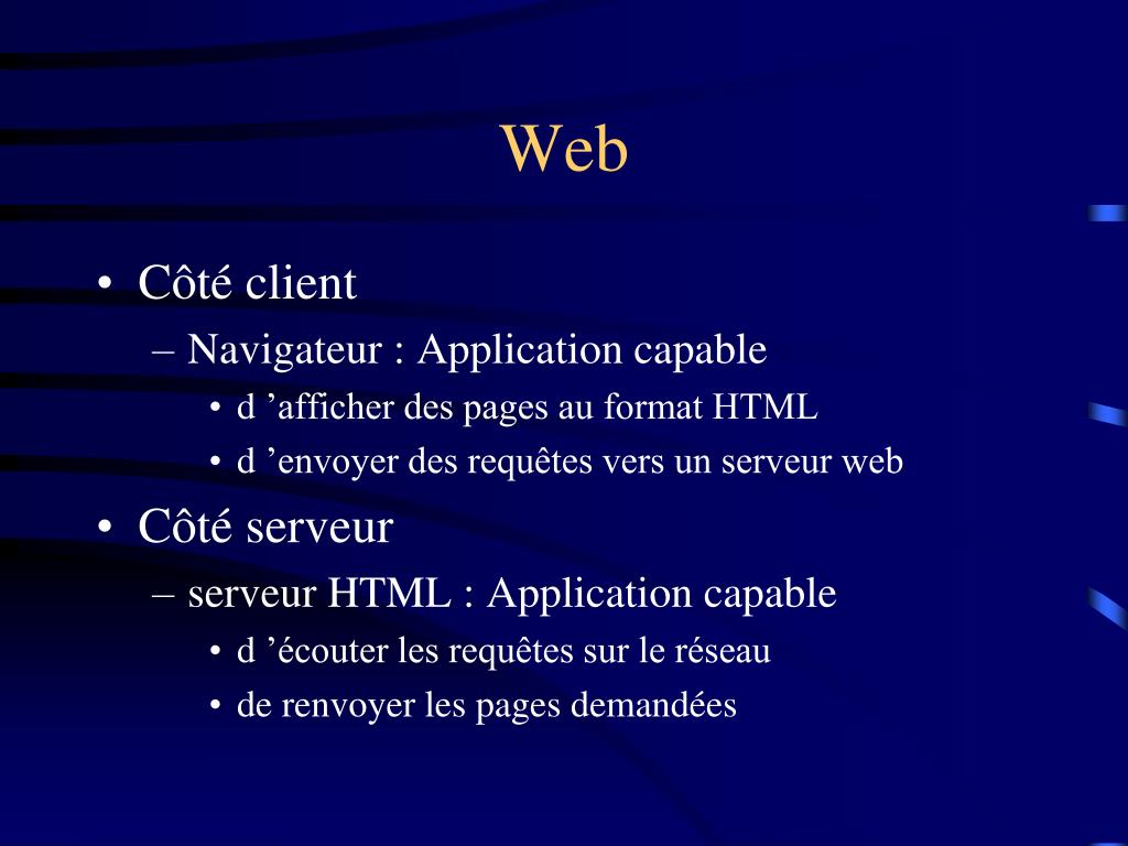 PPT Pr sentation De L Internet PowerPoint Presentation Free Download