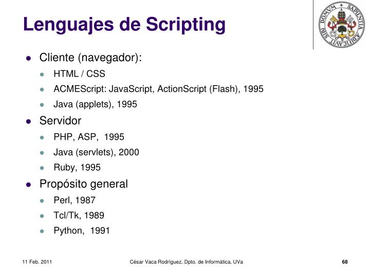 PPT - Paradigmas de Programación PowerPoint Presentation - ID:5180770
