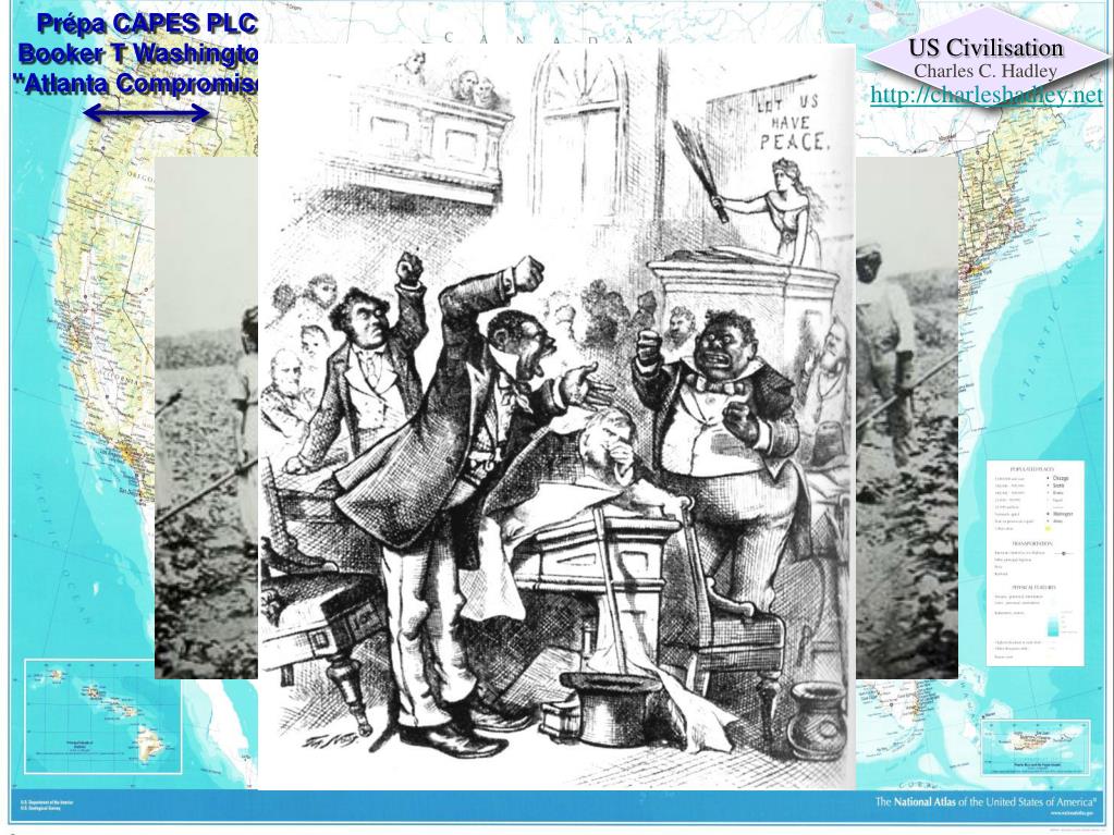 PPT - Booker T Washington "Atlanta Compromise" Speech 1895: Elmts to ...