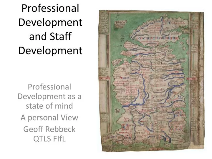 PPT - Professional Development and Staff Development PowerPoint ...