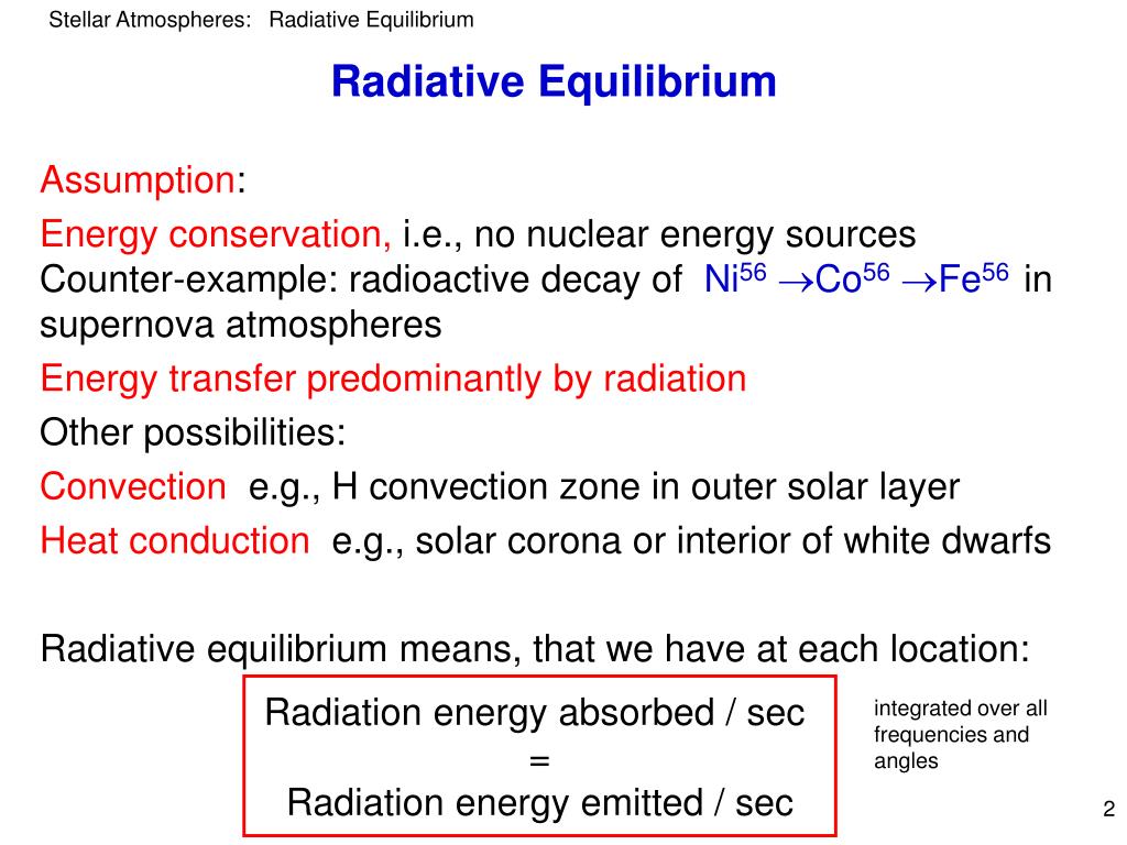 PPT - Radiative Equilibrium PowerPoint Presentation, free download - ID ... PPT - Radiative Equilibrium PowerPoint Presentation, free download - ID ...