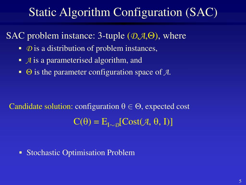 Ppt Automatic Algorithm Configuration Based On Local Search Powerpoint Presentation Id5185176 8032