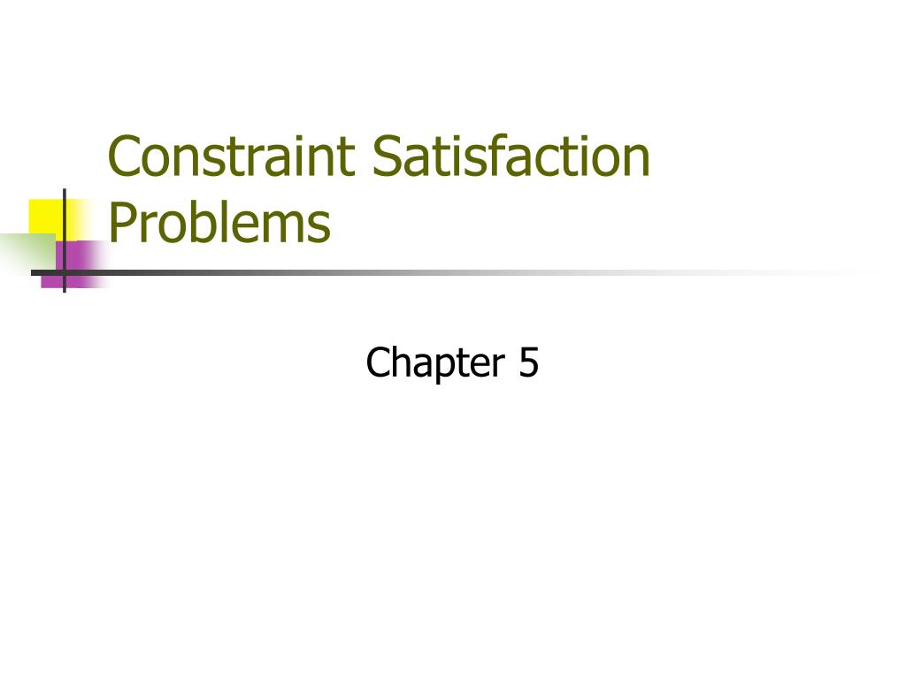 PPT - Constraint Satisfaction Problems PowerPoint Presentation, free ... PPT - Constraint Satisfaction Problems PowerPoint Presentation, free ...