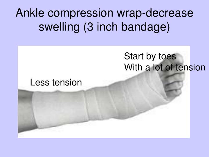 PPT - Wrapping and taping techniques PowerPoint Presentation - ID:5185743