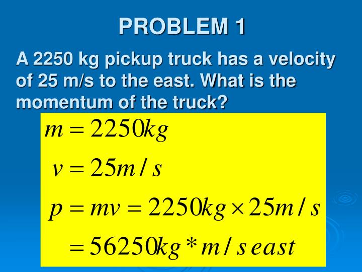 PPT - Momentum and Collision Practice Problems and Answers PowerPoint ...