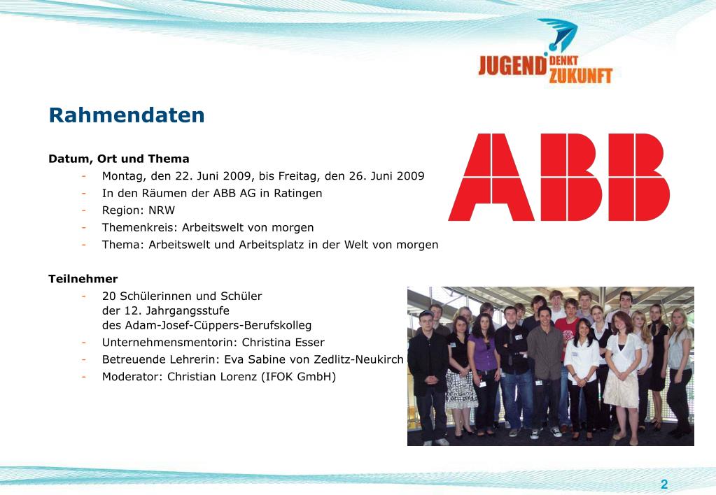 PPT - Innovationsspiel ABB Ratingen Adam-Josef-Cüppers-Berufskolleg ...