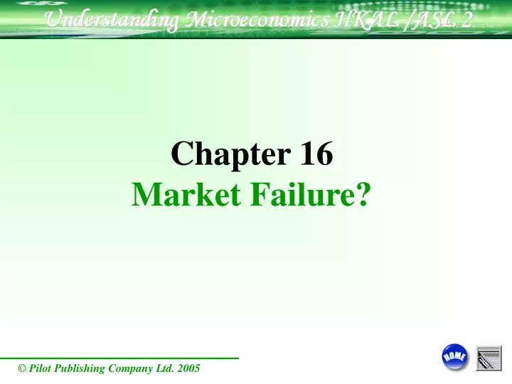 PPT - Chapter 16 Market Failure? PowerPoint Presentation, free download ...