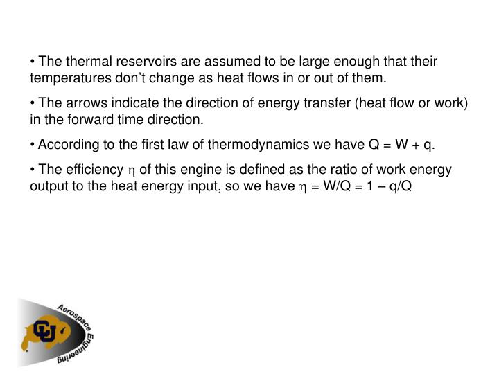 PPT - Thermal Reservoirs and Heat Engines PowerPoint Presentation - ID ...