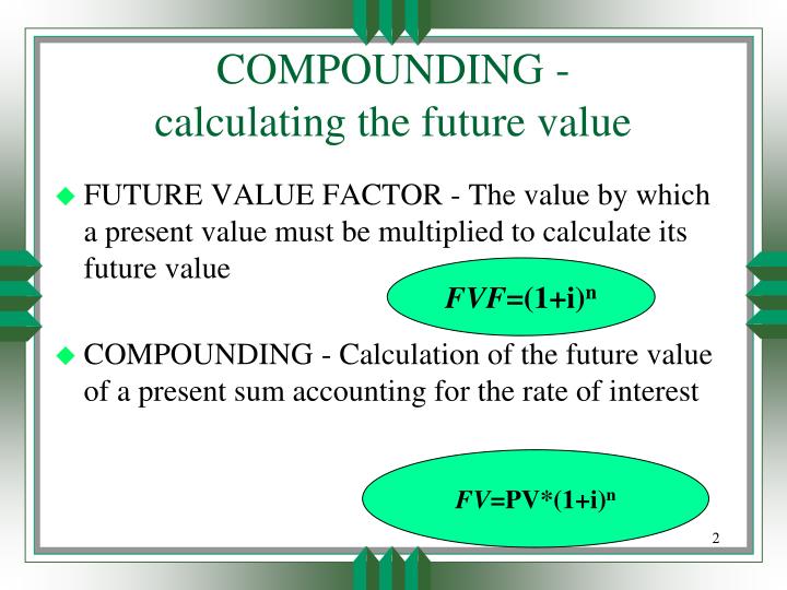 PPT - INTEREST- a payment made for the use of money over a period of ...