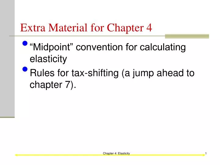 PPT - Extra Material for Chapter 4 PowerPoint Presentation, free ...