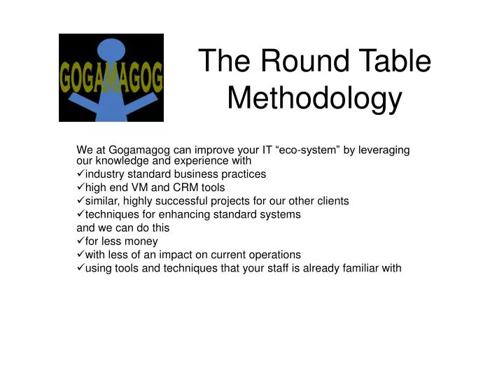 PPT - The Round Table Methodology PowerPoint Presentation, free ...