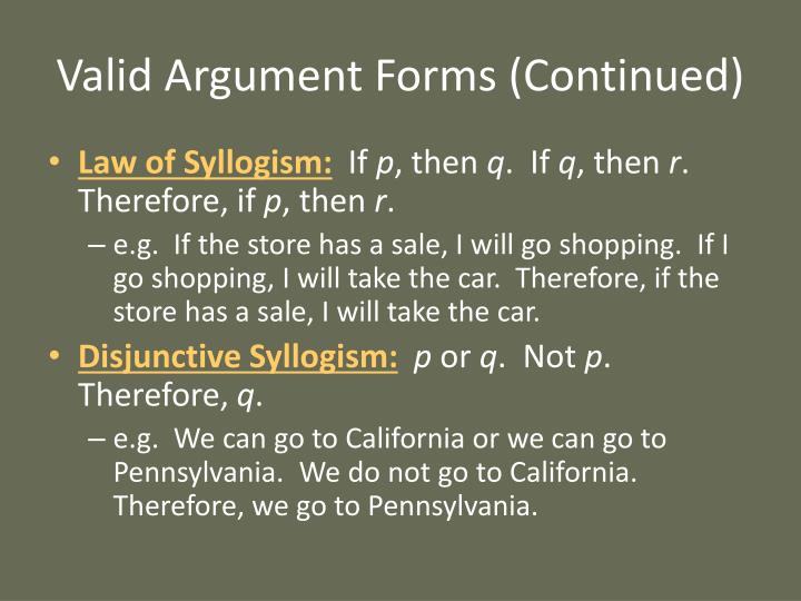 PPT - Verifying Arguments PowerPoint Presentation - ID:5188466