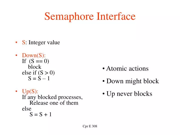 PPT - Semaphore Interface PowerPoint Presentation, free download - ID ...