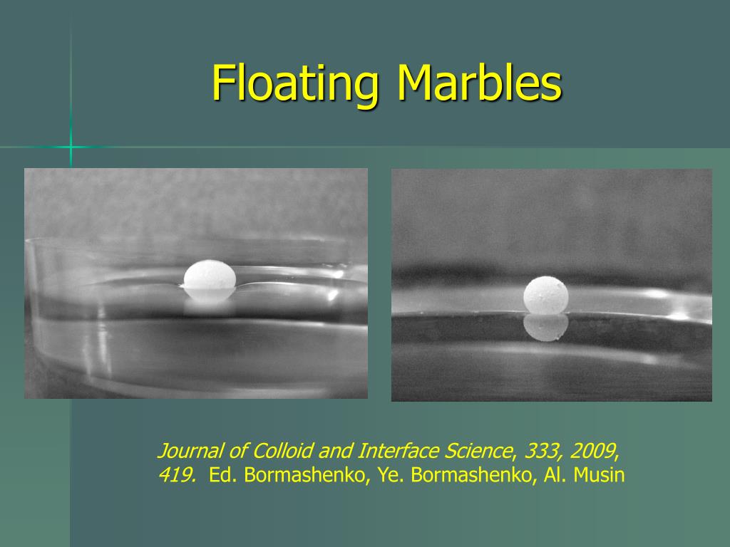 PPT - New Investigations of Liquid Marbles PowerPoint Presentation ...