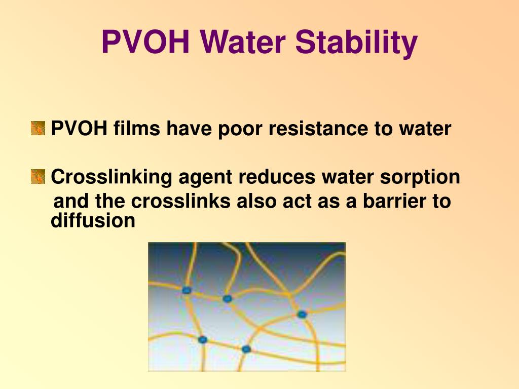 PPT - Poly(vinyl alcohol) / Cellulose Barrier Films PowerPoint ...